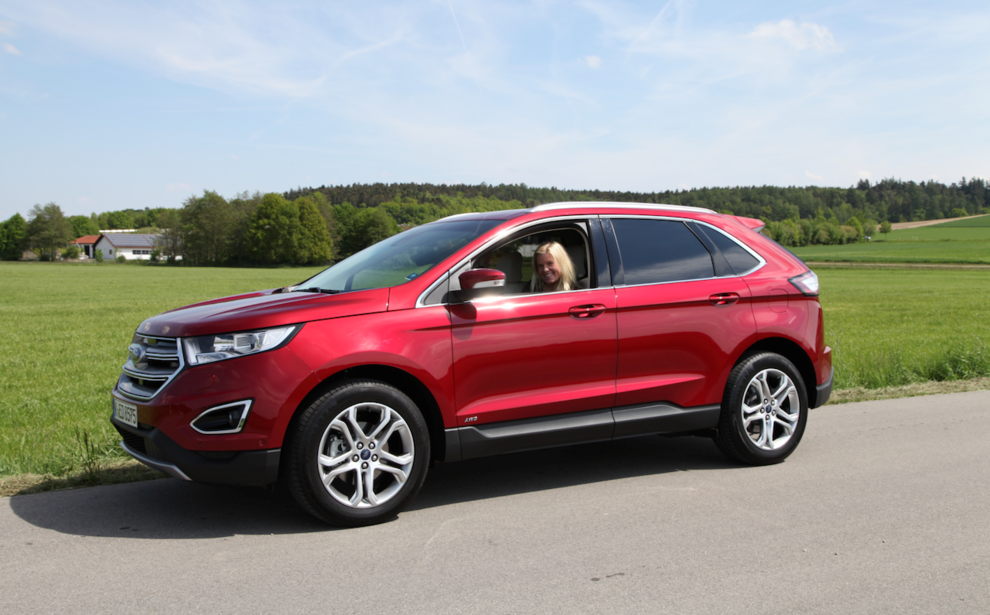 Test drive of the All New Ford Edge in Munich - Gardsfruene